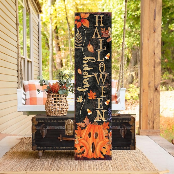 Halloween Plaque - Etsy