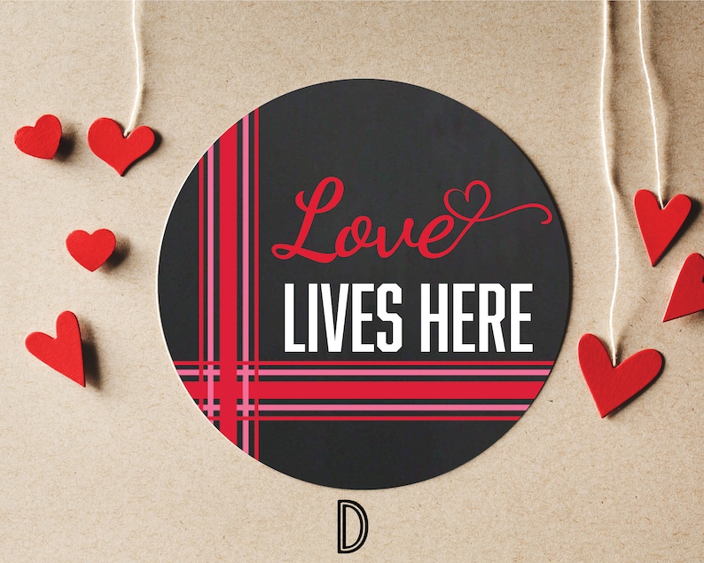 Valentine Welcome Sign Door Hanger Valentines Day Decor - Etsy