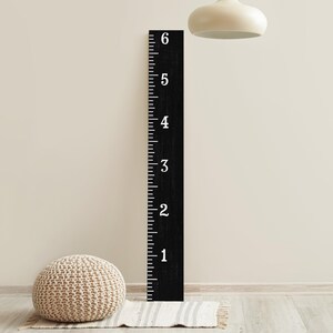 6ft Growth Chart Ruler - Playroom Decor, Wall Ruler, Wood Growth Chart ...