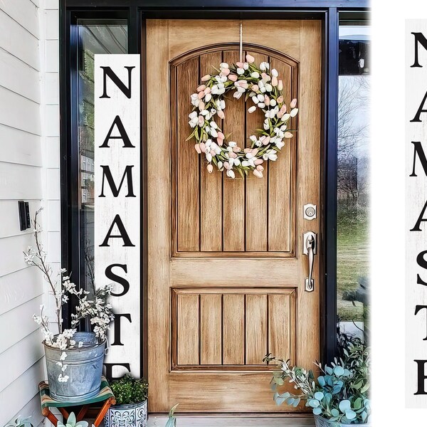 Namaste Sign - Etsy