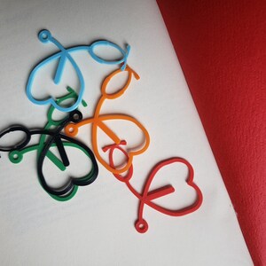 Nurse Paper Clip Personalized Set of 5 /career Doctor Paper Clips for ...