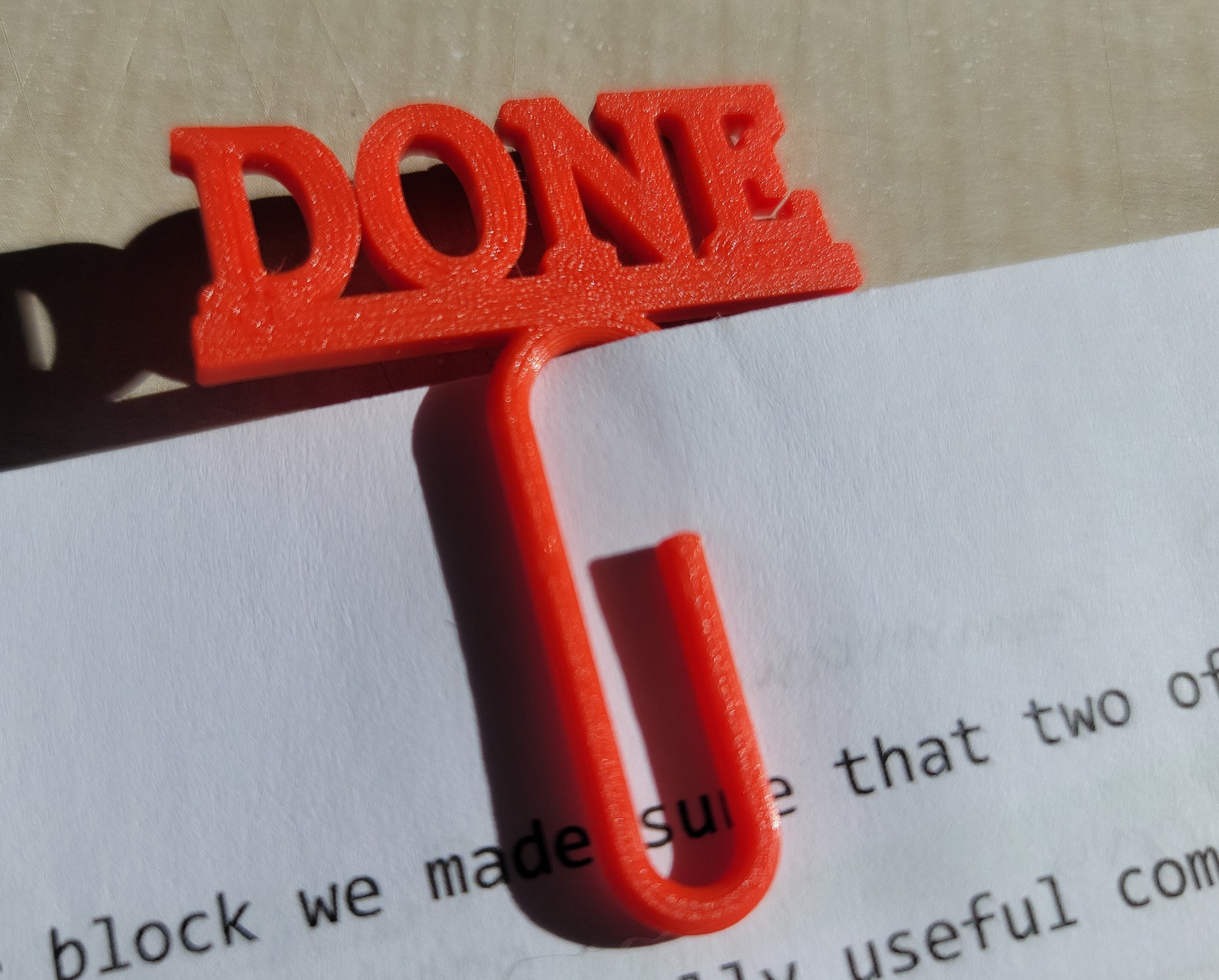 Paper Clip Personalized / Customized Paper Clip Words for - Etsy