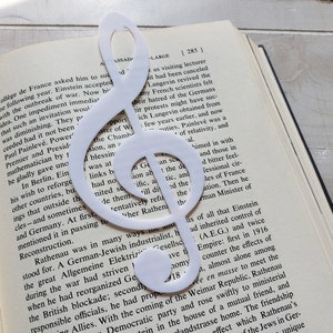 Music Note Bookmark 3d Printed, 3D Printing Custom Musical Bookmark ...