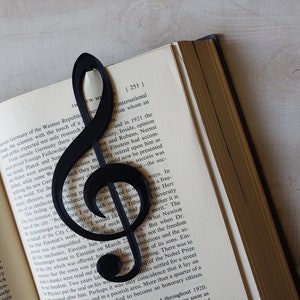 Music Note Bookmark 3d Printed, 3D Printing Custom Musical Bookmark ...