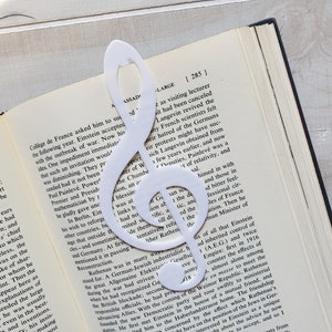Music Note Bookmark 3d Printed, 3D Printing Custom Musical Bookmark ...
