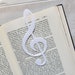 Music Note Bookmark 3d Printed, 3D Printing Custom Musical Bookmark ...
