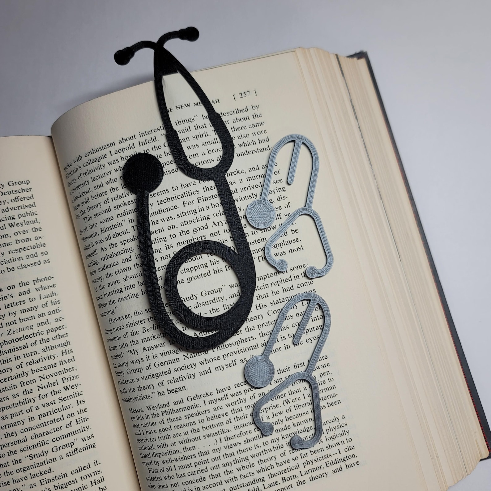 Nurse Bookmark and Paper Clips, Stethoscope Custom Doctor, Career ...