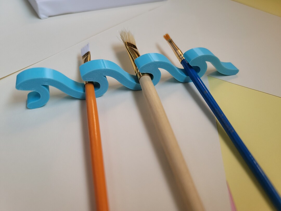 Brush Holder, Paiting/ Paintbrush Rest, Pattern Brush-rest, Brush ...