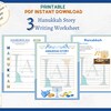 How to Play Hanukkah Dreidel Game Instructions, Printable PNG & PDF ...