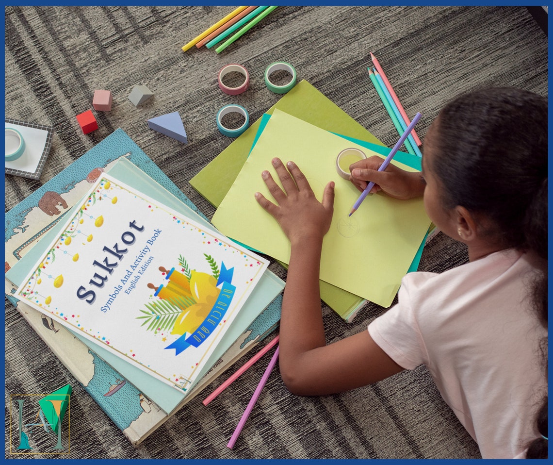 Sukkot Printable Activity Book for Kids - Etsy