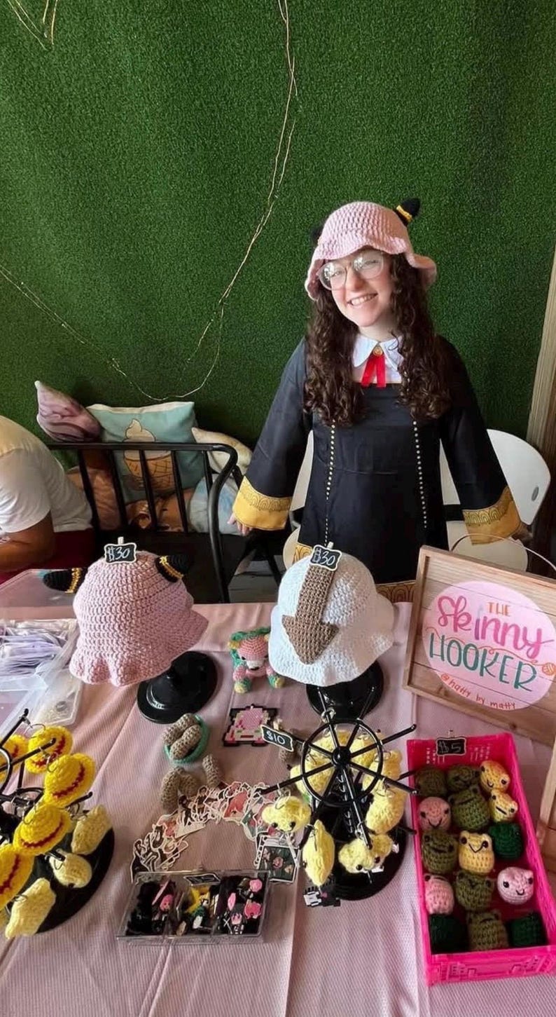 Spy X Family Anya Crochet Hat - Etsy