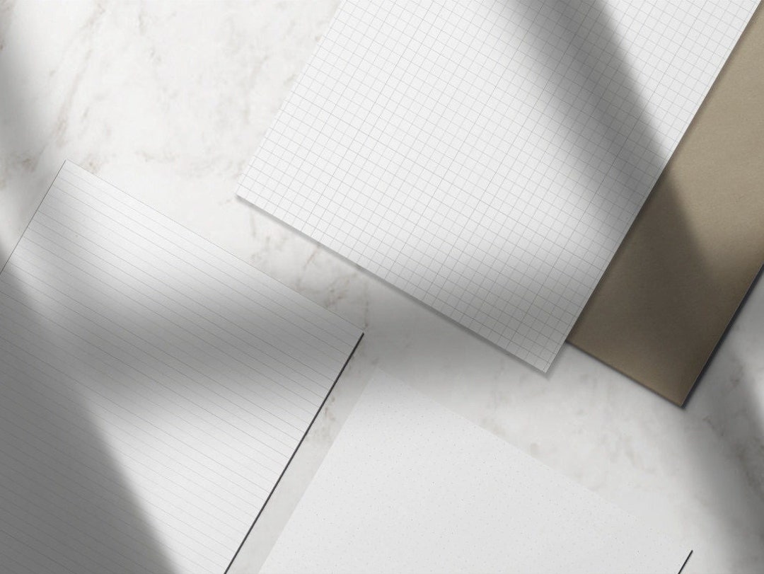 Printable Grid Line Dot Paper Minimalist Grid PDF Minimal Grid Paper ...