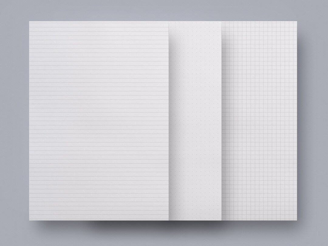 Printable Grid Line Dot Paper | Minimalist Grid PDF | Minimal Planner ...