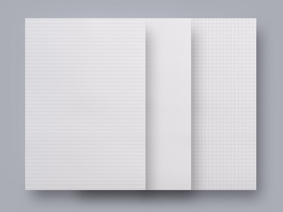 Printable Grid Line Dot Paper Minimalist Grid PDF Minimal | Etsy
