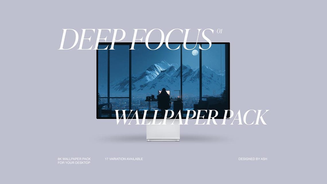 Deep Focus Cinematic Night Wallpapers, Minimal Automotive Garage Scenes ...