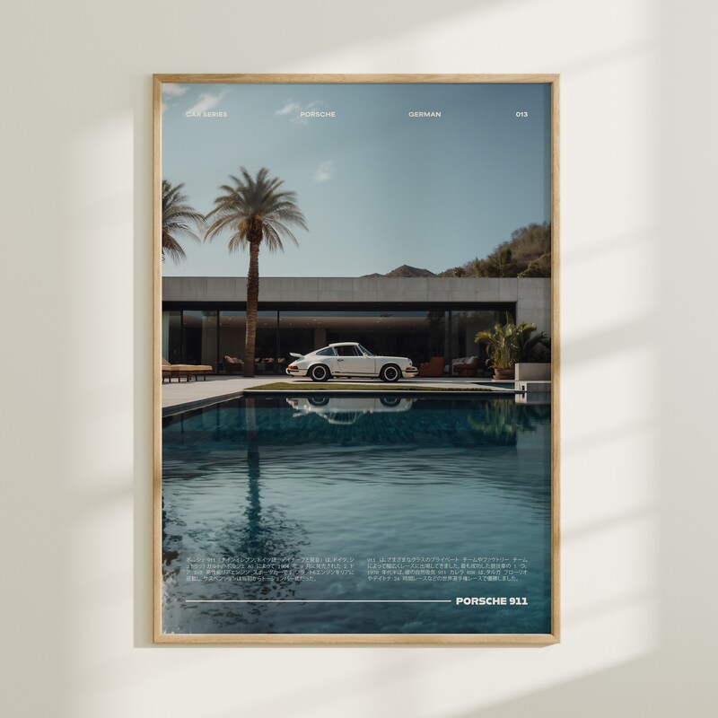 Porsche Prints - Etsy