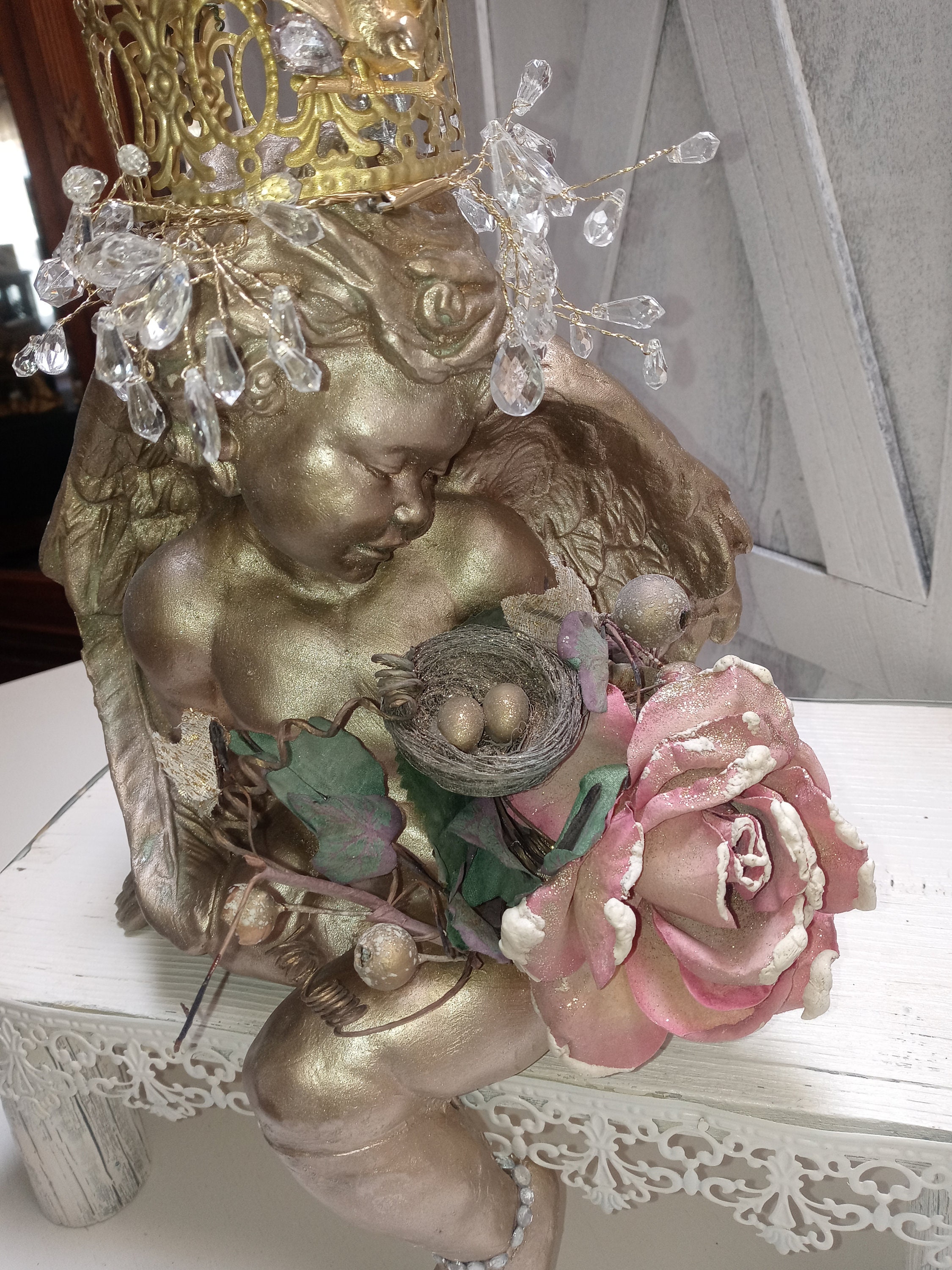 French/shabby Cherub Decor - Etsy