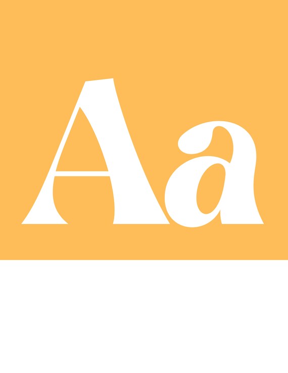 Neon Alphabet Posters Digital Download - Etsy