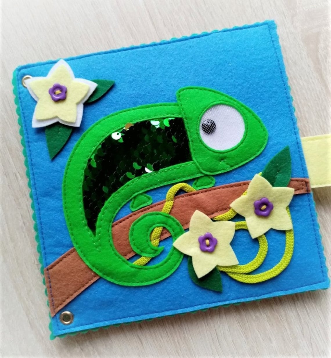 Animals Felt Quiet Book Pattern PDF Felt Activity Book - Etsy