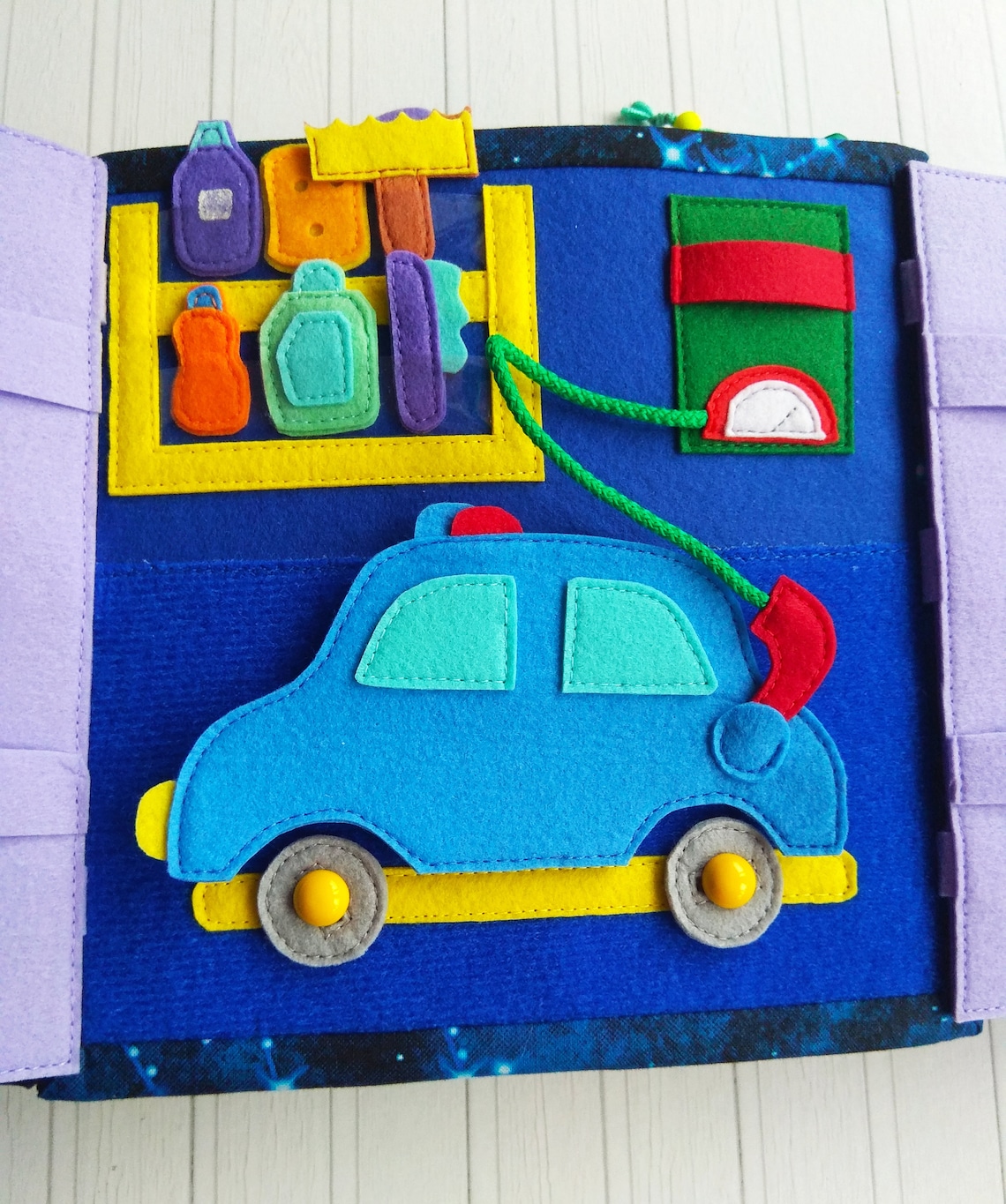 Transport Quiet Book Pattern Felt Book Pattern Pdf Soft - Etsy