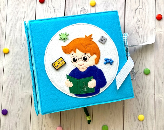 Filz Weg Quiet book Pattern pdf, Filzbuch Nähanleitung, Filz Buch ...