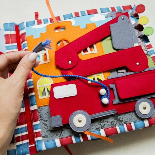 Transport Quiet Book Pattern Felt Book Pattern Pdf Soft - Etsy
