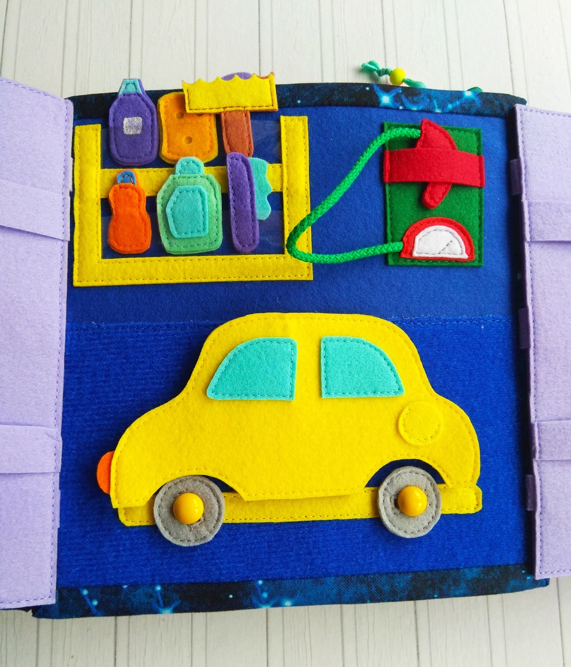 Transport Quiet Book Pattern Felt Book Pattern Pdf Soft - Etsy