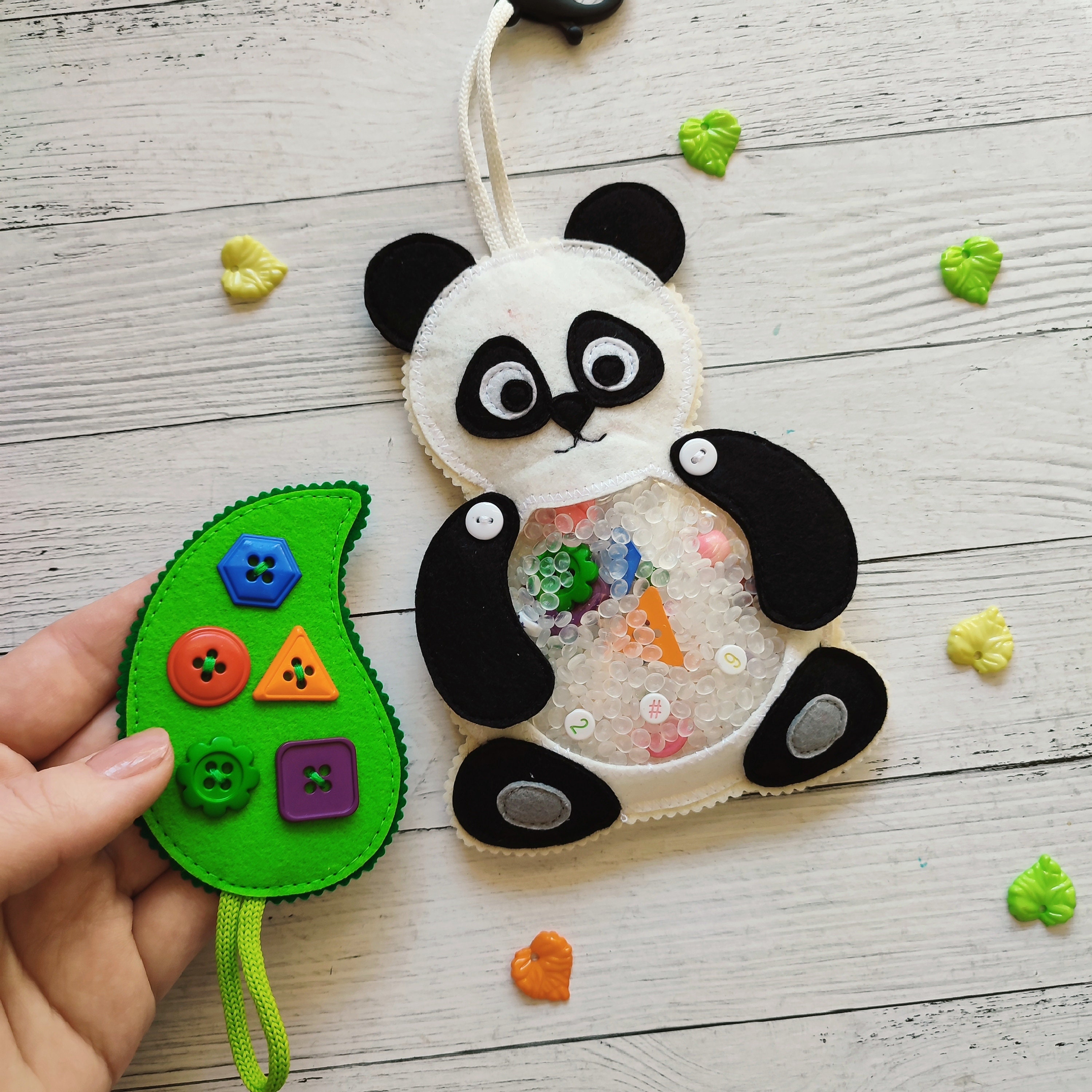 Panda I Spy Bag Pattern & Tutorial I Spy Game Felt Pattern - Etsy Canada
