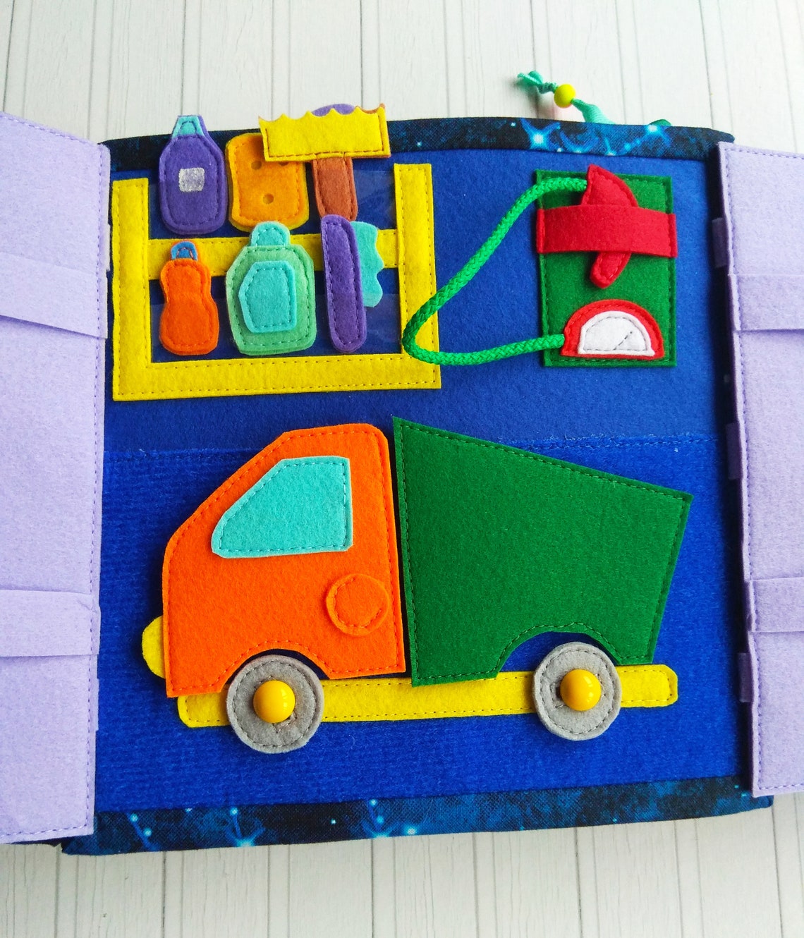 Transport Quiet Book Pattern Felt Book Pattern Pdf Soft | Etsy Canada