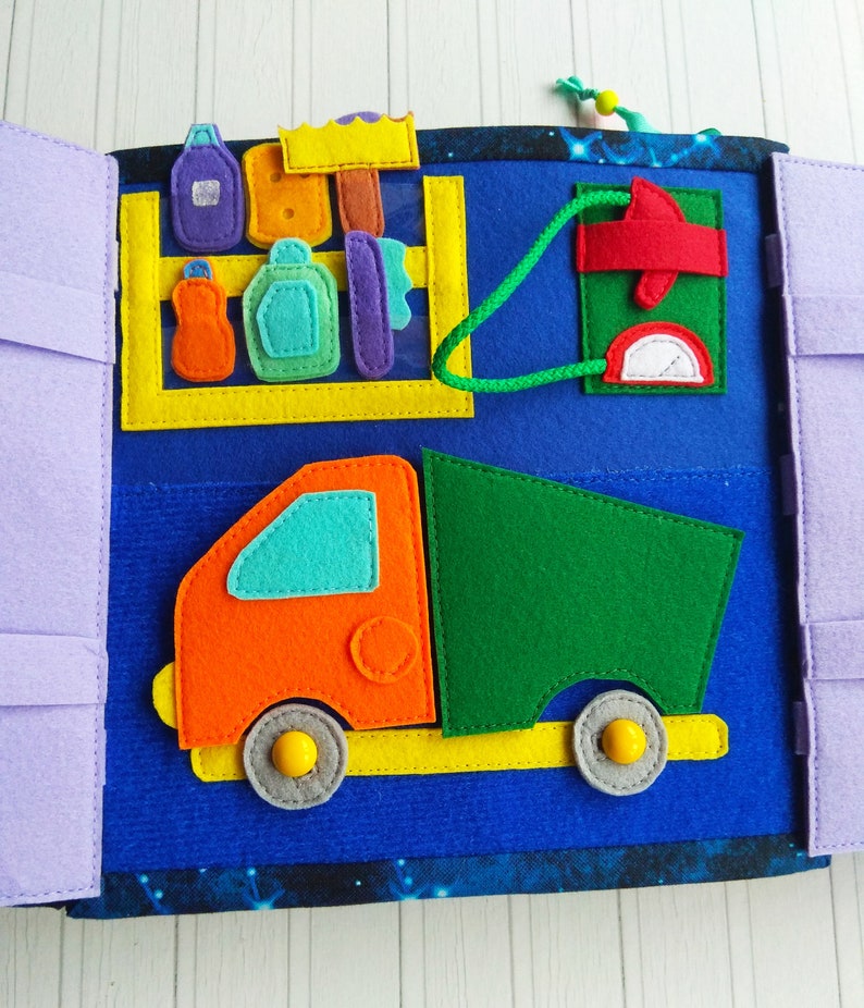 Transport Quiet Book Pattern Felt Book Pattern Pdf Soft - Etsy