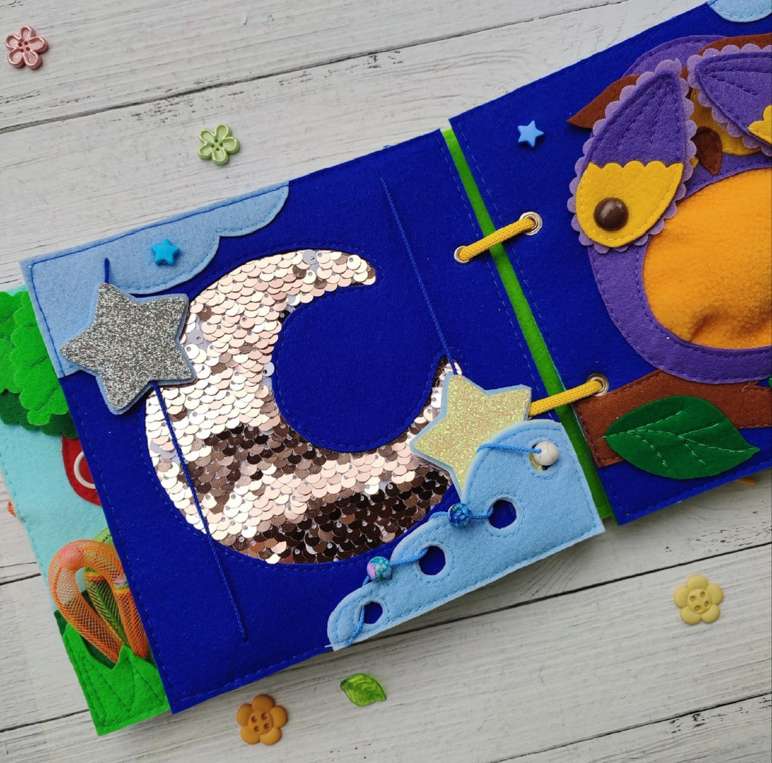 Animals Quiet Book Pattern PDF & Tutorial, Fox Mini Book, Felt Activity ...