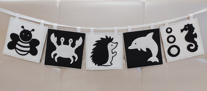 Infant Stimulation Contrasting Pattern High Contrast Quiet - Etsy