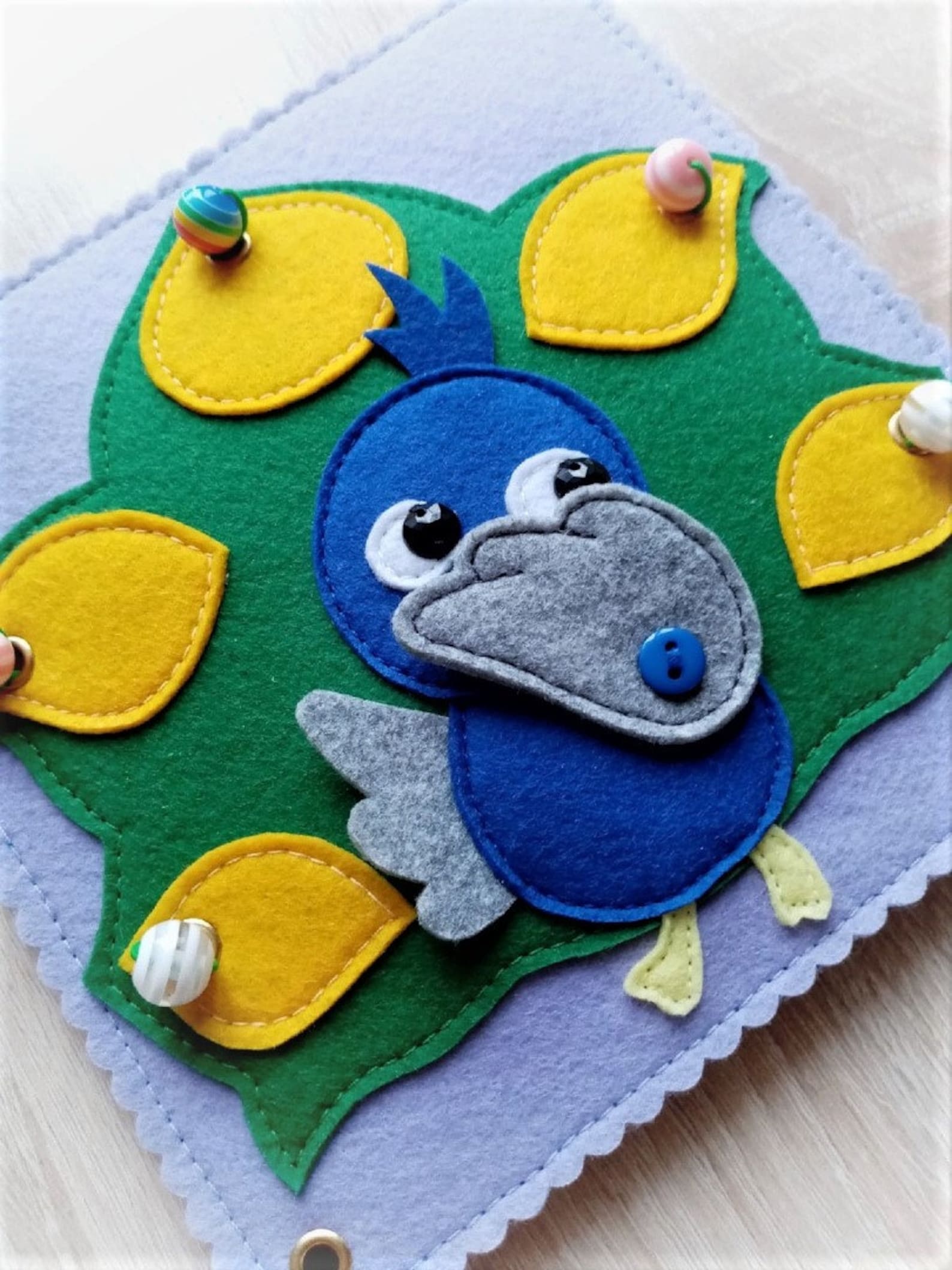 Animals Felt Quiet Book Pattern PDF Felt Activity Book - Etsy