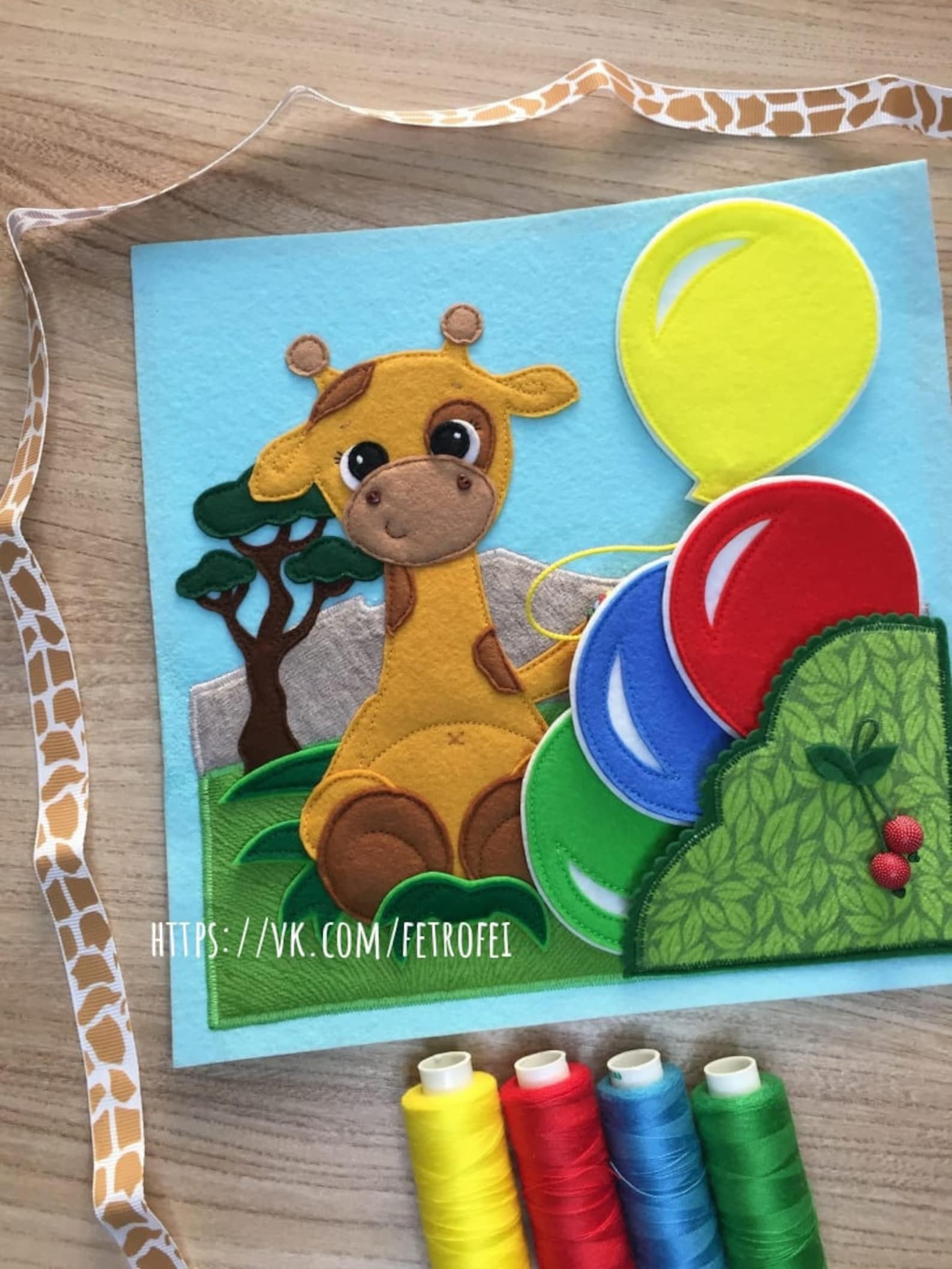 Animals Quiet Book Pattern PDF, Felt Book Pattern, Soft Montessori Book ...