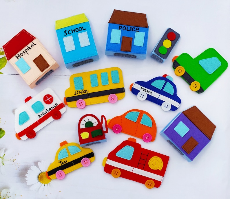 Felt Road Quiet Book Pattern Pdf Felt Book Pattern Pdf Soft - Etsy