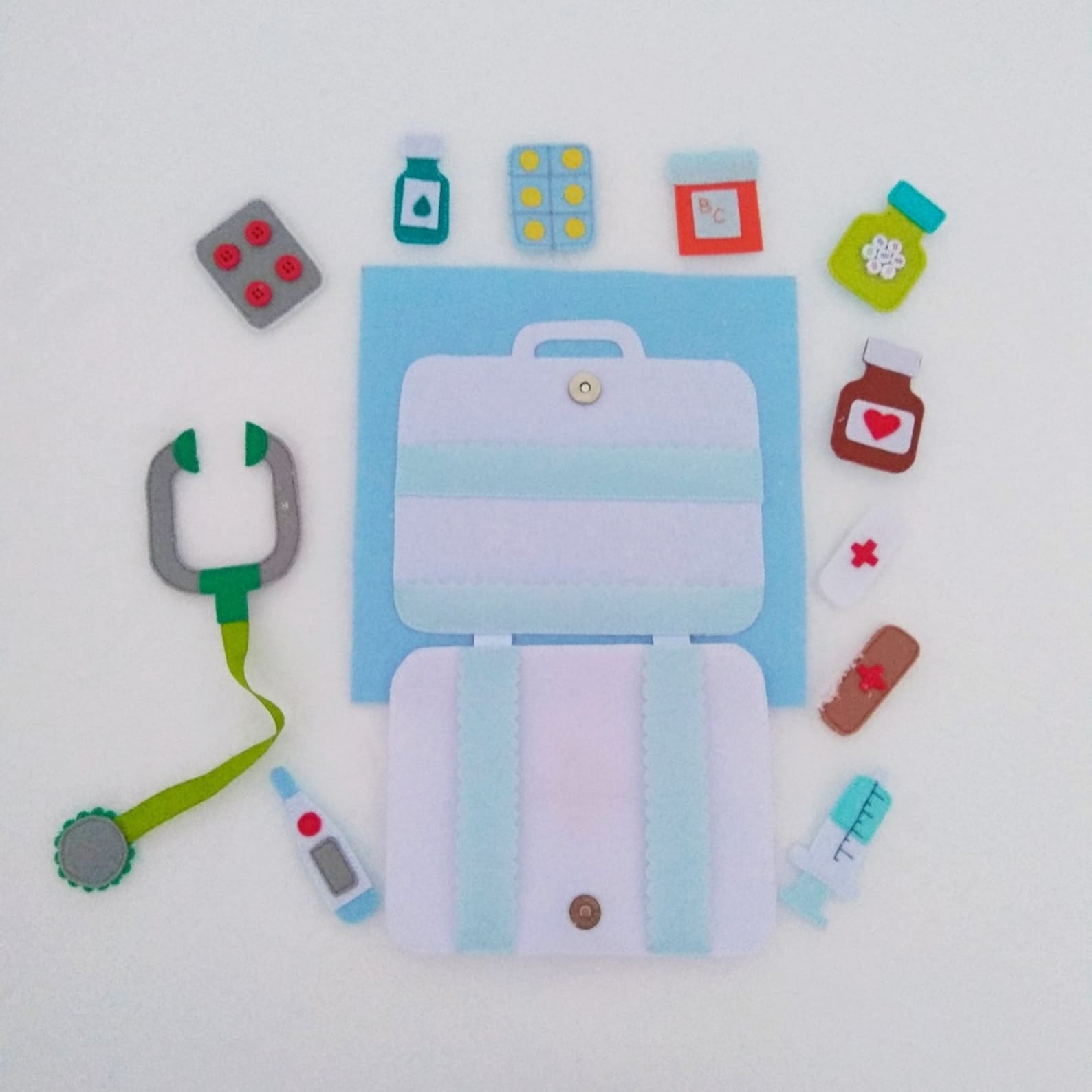 Doctor Quiet Book Pattern Felt Book Pattern Pdf Soft | Etsy