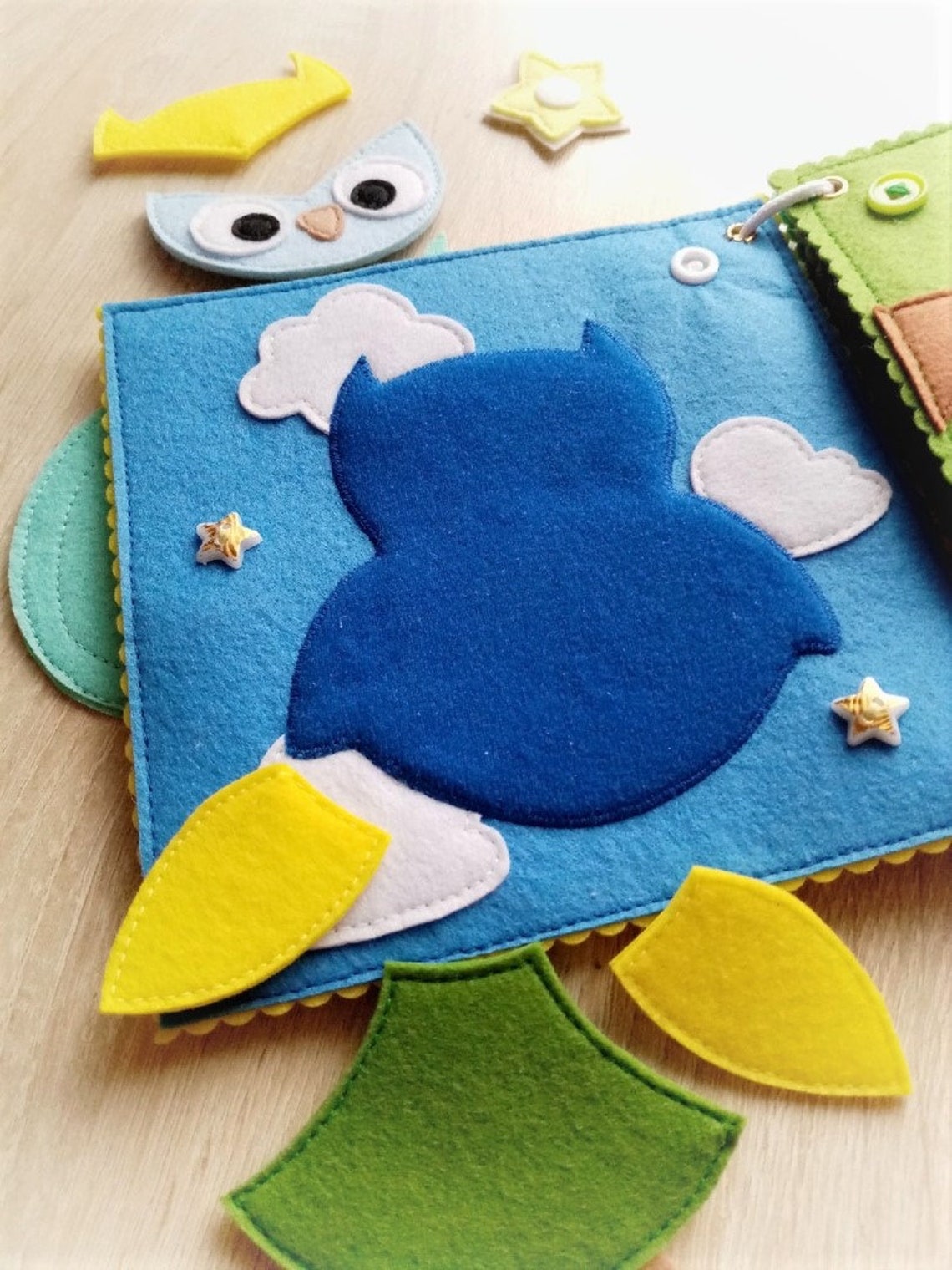 Animals Felt Quiet Book Pattern PDF Felt Activity Book - Etsy