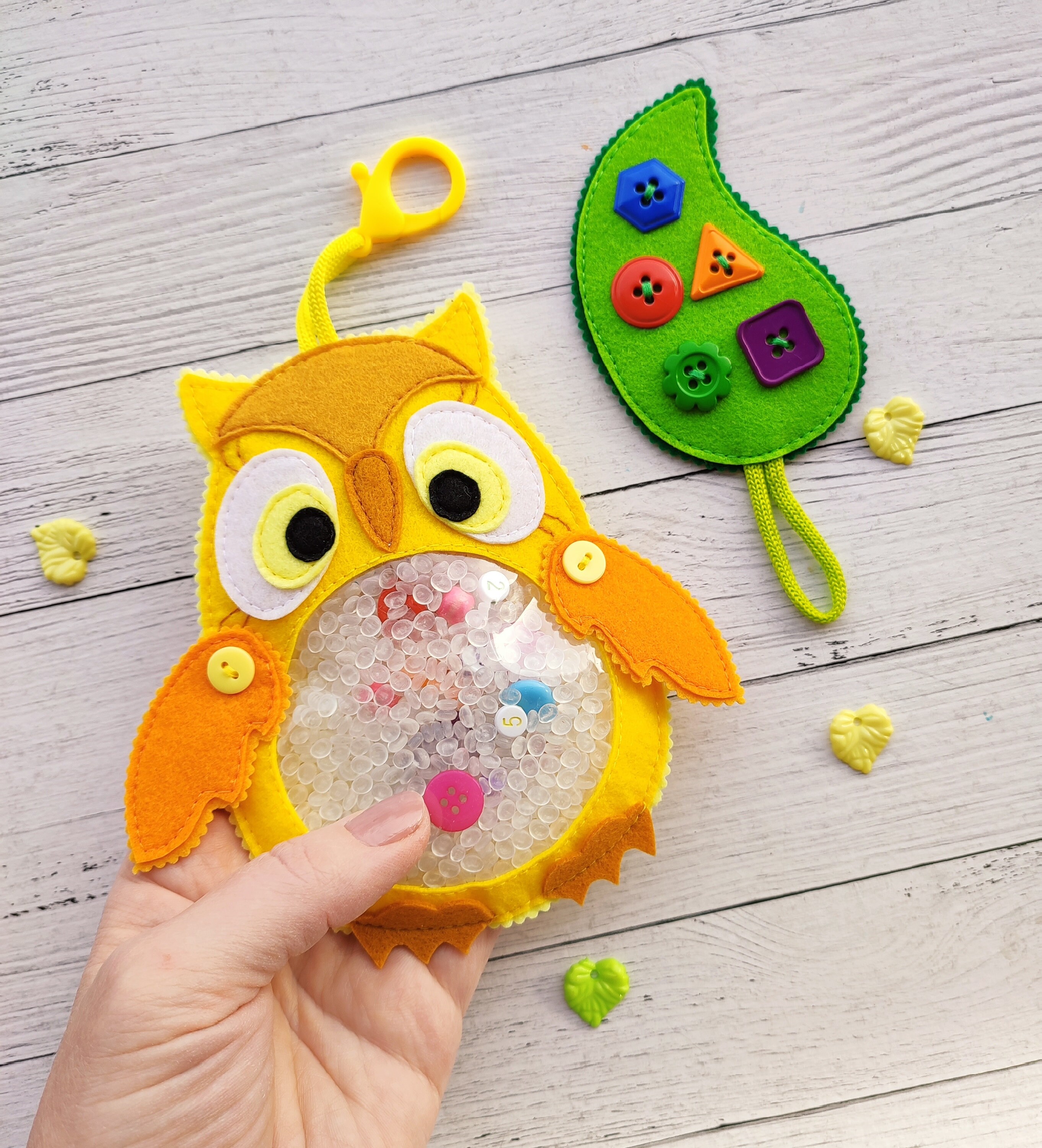 Owl I Spy Bag Pattern & Tutorial, I Spy Game Felt Pattern, Montessori ...