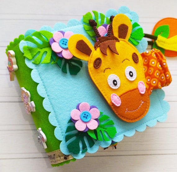 Quiet Book Pattern PDF & Tutorial Pages Felt Book Pattern - Etsy