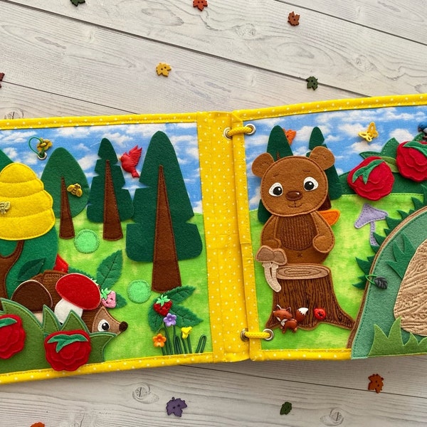 Felt Book Page - Etsy