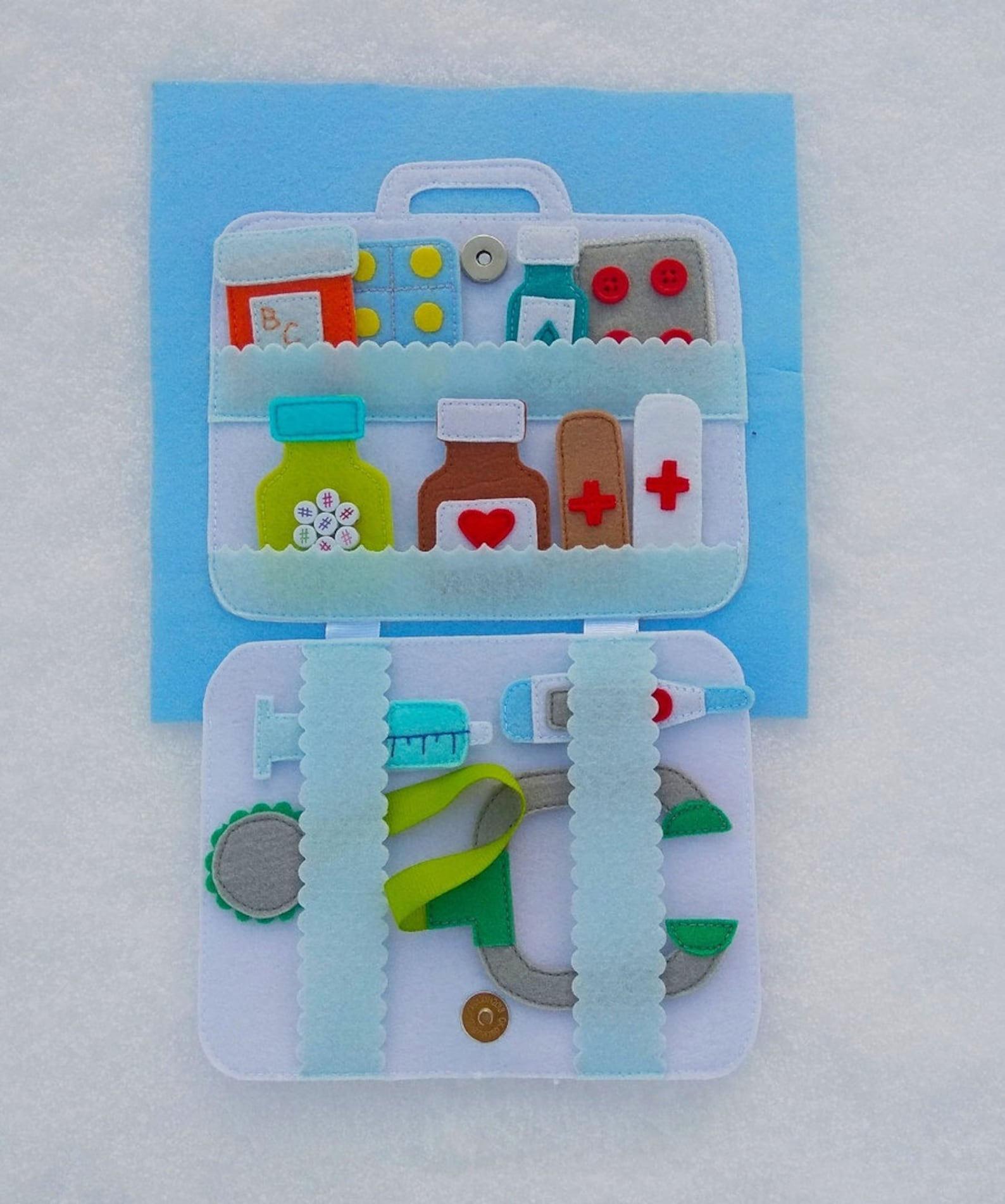 Doctor Quiet Book Pattern Felt Book Pattern Pdf Soft | Etsy