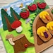 Forest Animals Quiet Book Pattern PDF, Felt Book Pattern, Soft Sensory ...