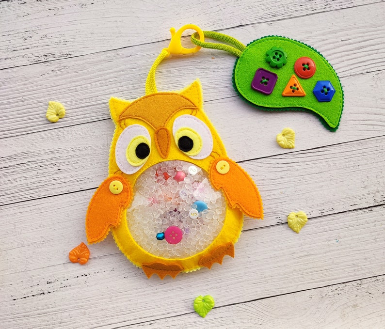 Owl I Spy Bag Pattern & Tutorial, I Spy Game Felt Pattern, Montessori ...