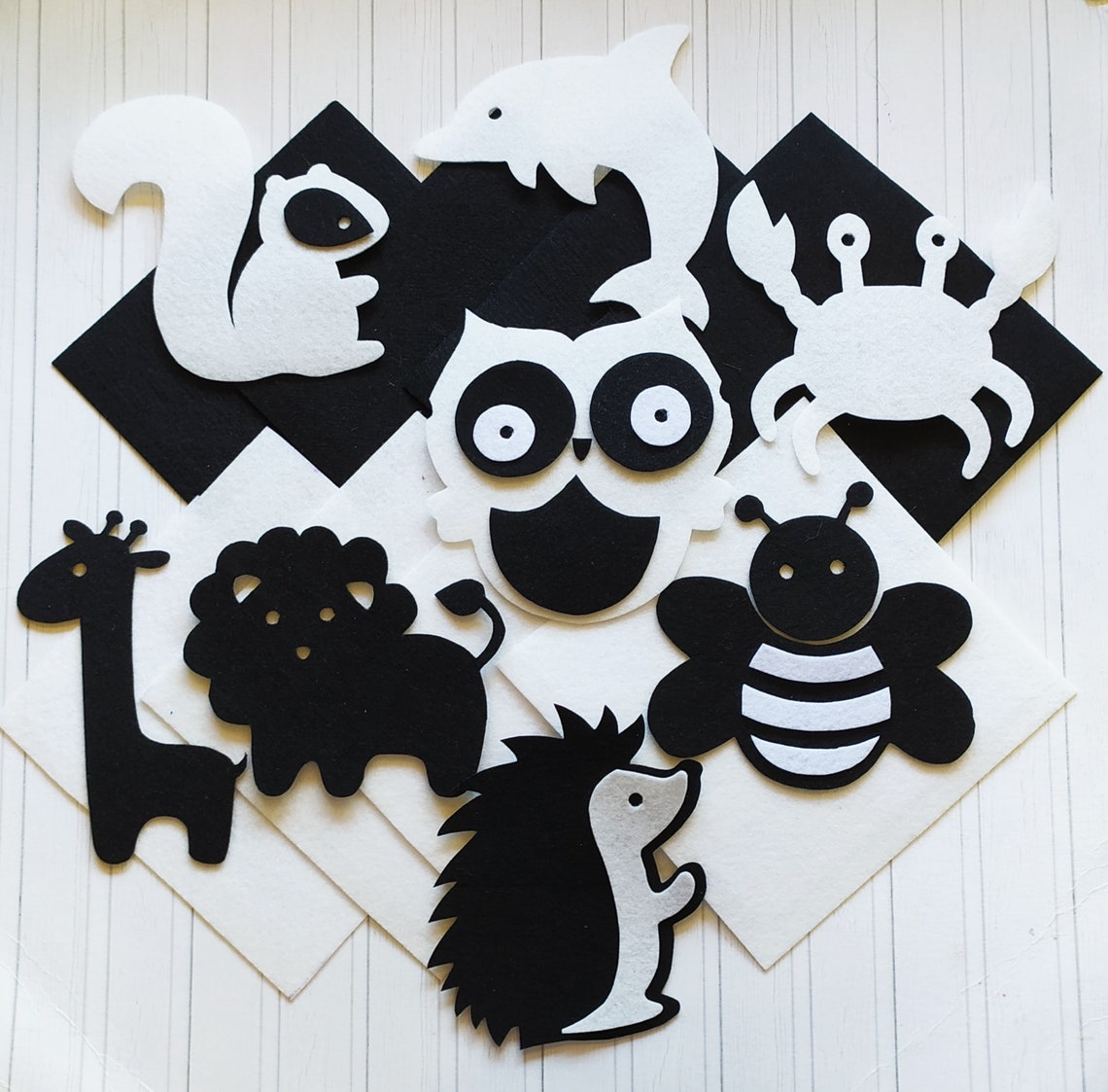 Infant Stimulation Contrasting Pattern High Contrast Quiet - Etsy