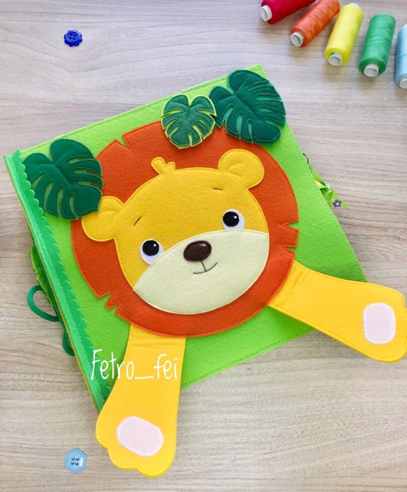 Animals Quiet Book Pattern PDF Felt Book Pattern Soft - Etsy Australia