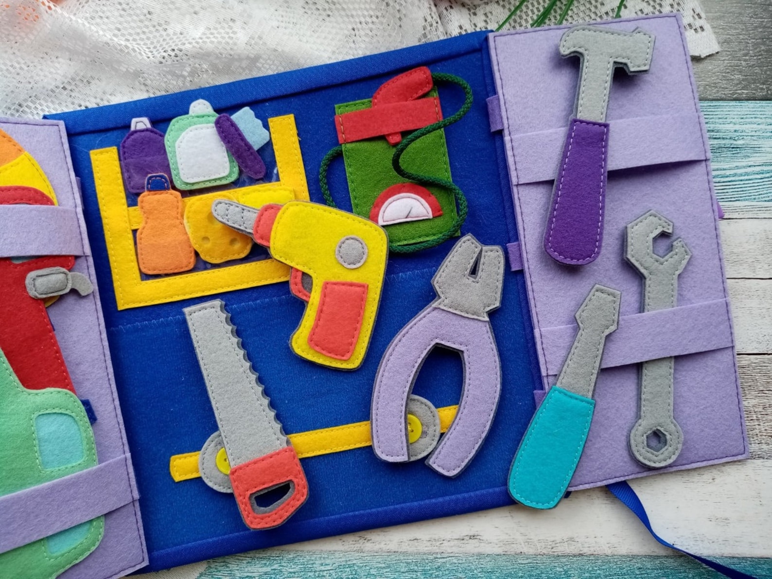 Transport Quiet Book Pattern Felt Book Pattern Pdf Soft - Etsy