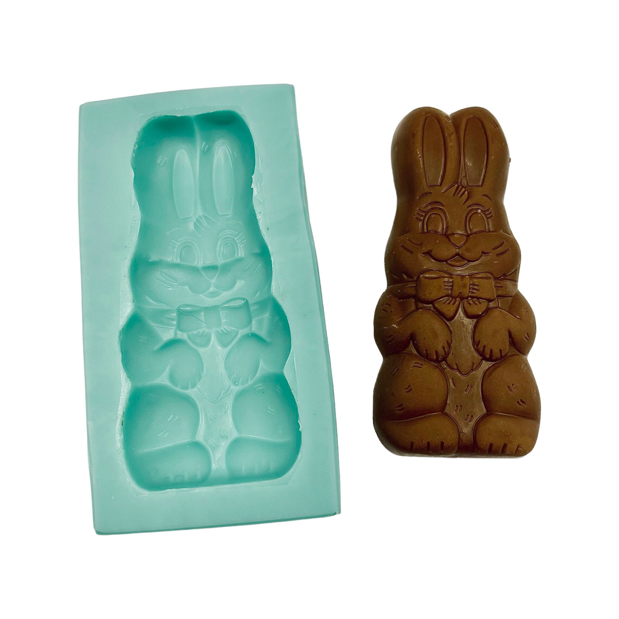 Easter Chocolate Bunny Silicone Mold - Etsy