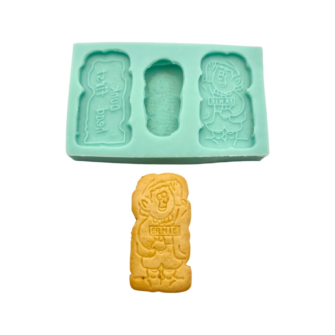 Elf Fudge Double Stuffed Cookie Mold Silicone Mold Candle Embed Wax ...