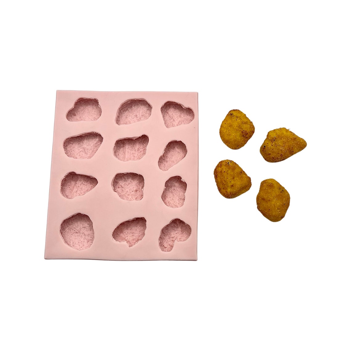 Realistic Chicken Nugget Mold - Etsy