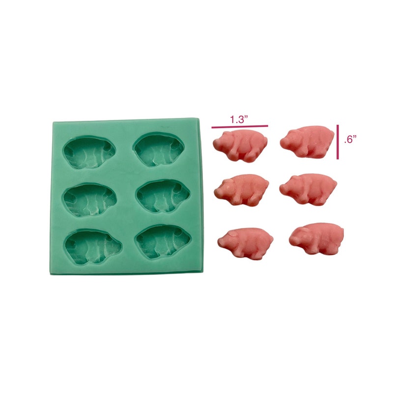 Pigs Silicone Molds - Etsy